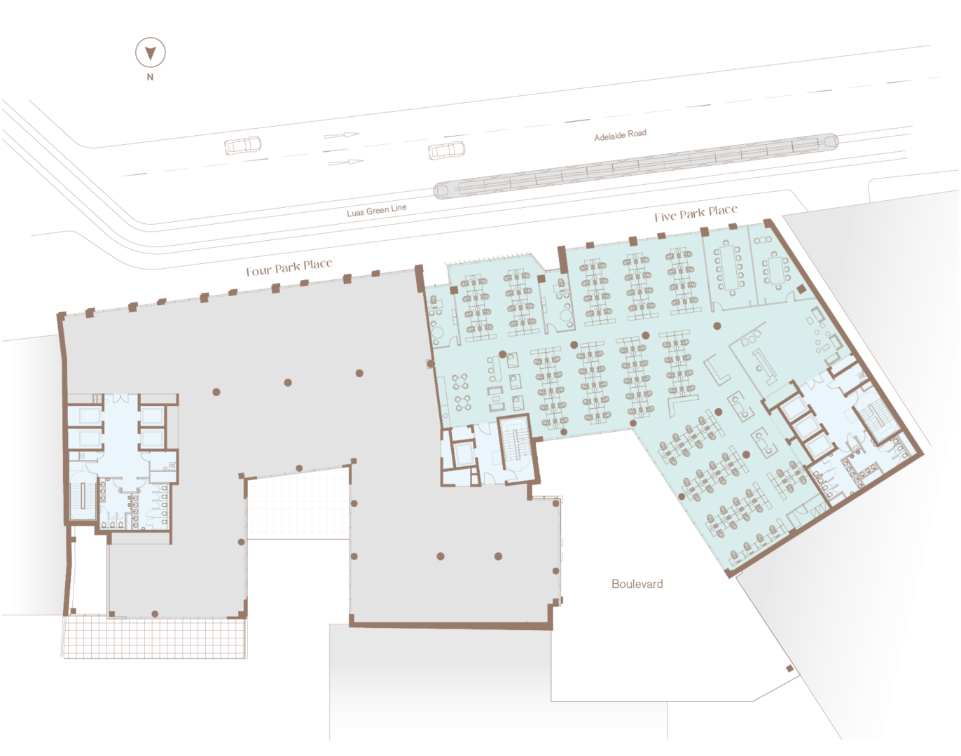 The Buildings - Four & Five Park Place