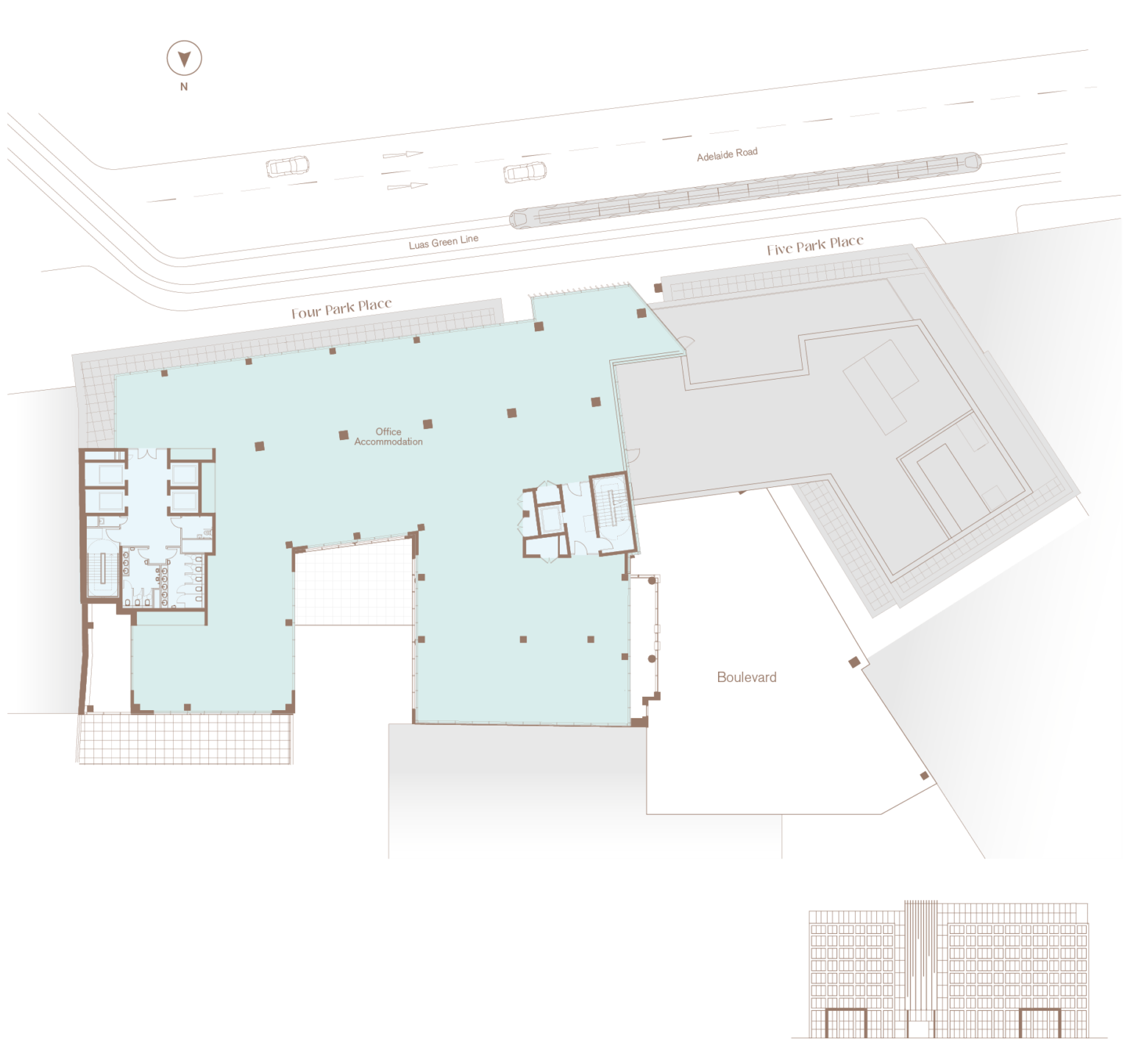 The Buildings - Four & Five Park Place